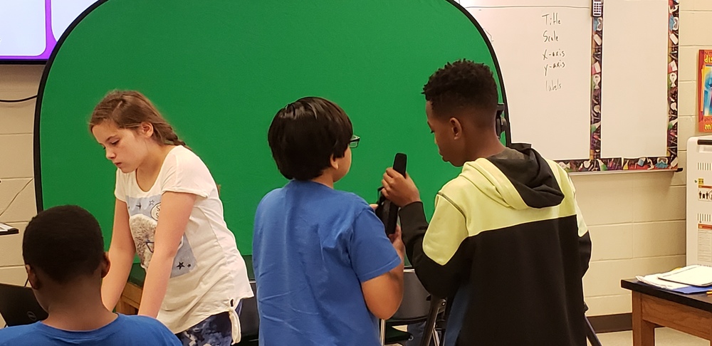 Cinematography Class Hard at Work | Washington Middle School
