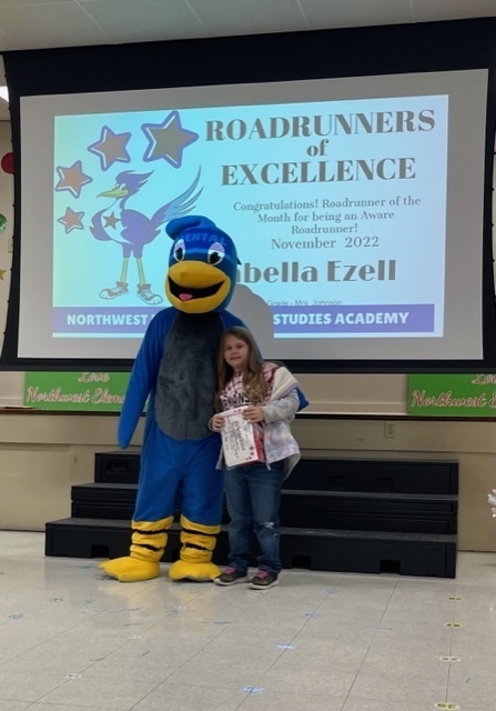 First Grade Roadrunners of Excellence | Northwest Elementary